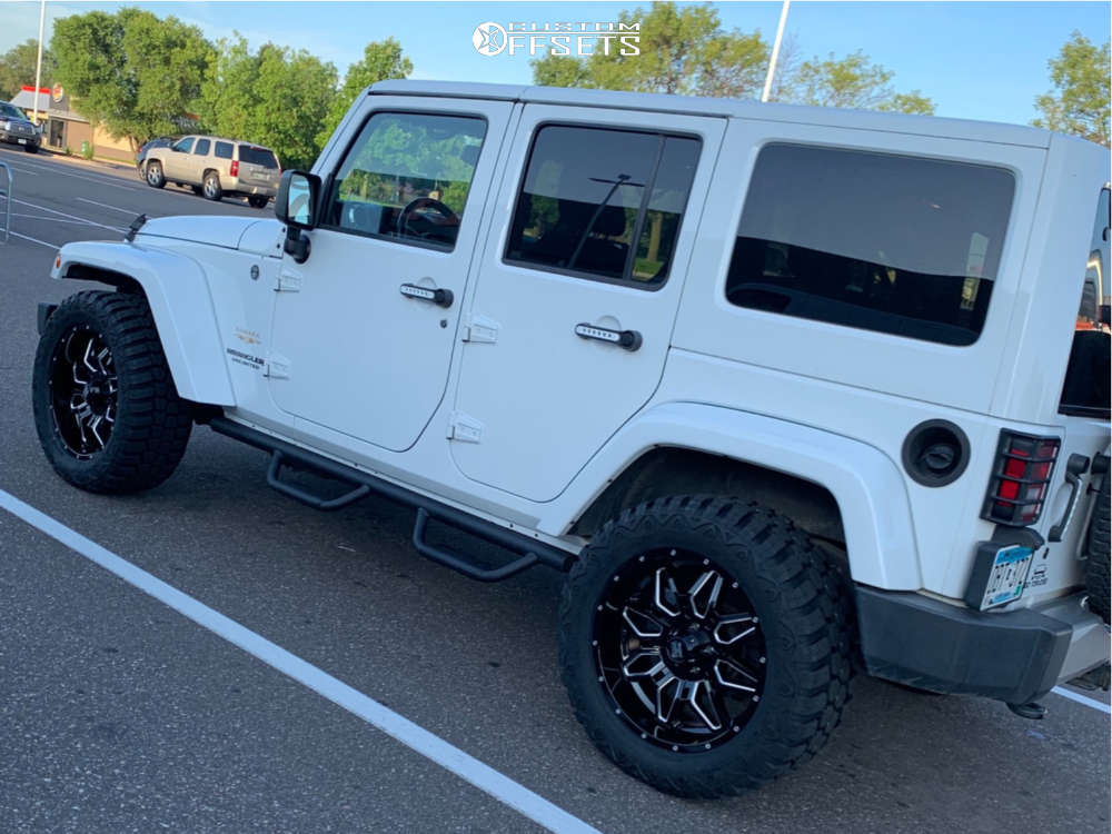 2013 Jeep Wrangler JK with 20x9 -12 Havok H109 and 33/12.5R20 RBP ...