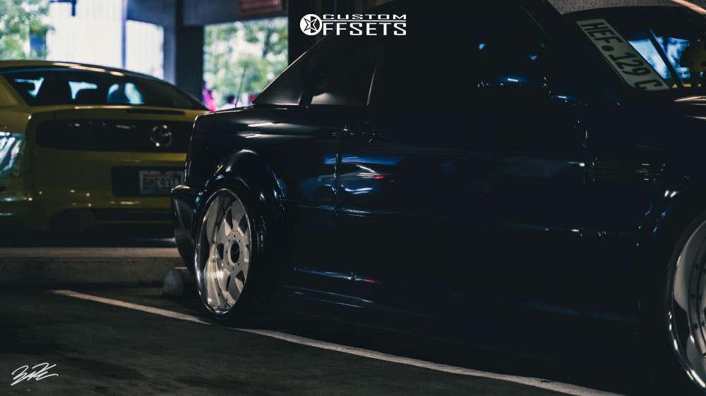 2002 BMW M3 with 18x10.5 35 SSR Vienna Kreis and 205/25R18 Nankang ...