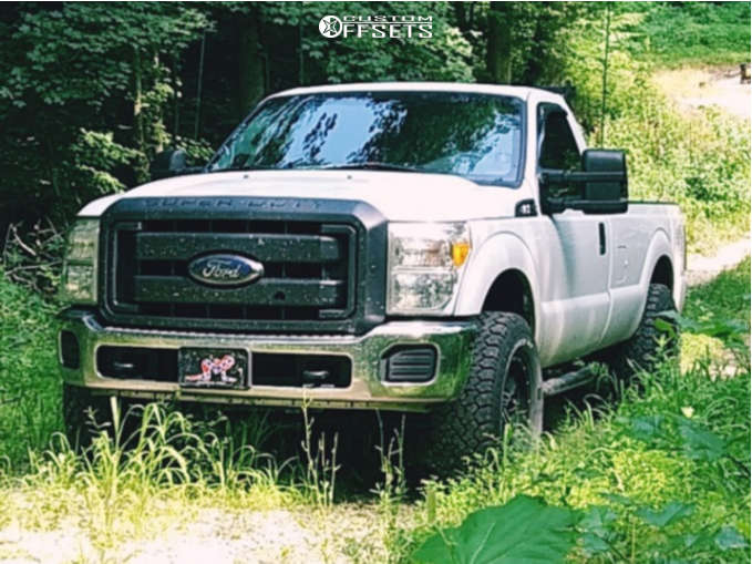 2012 Ford F-250 Super Duty with 18x9 10 Gear Off-Road Dominator and 35/ ...