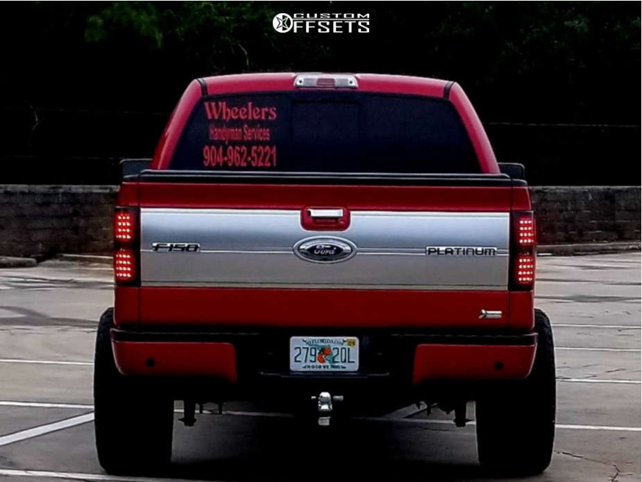 2010 Ford F-150 with 20x12 -44 TIS 544RM and 33/12.5R20 Nitto Ridge ...