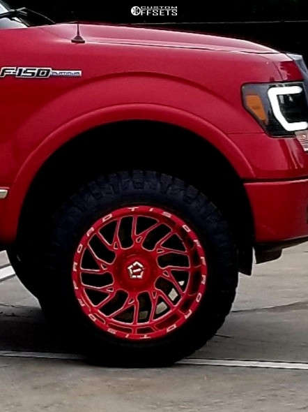 2010 Ford F-150 with 20x12 -44 TIS 544RM and 33/12.5R20 Nitto Ridge ...