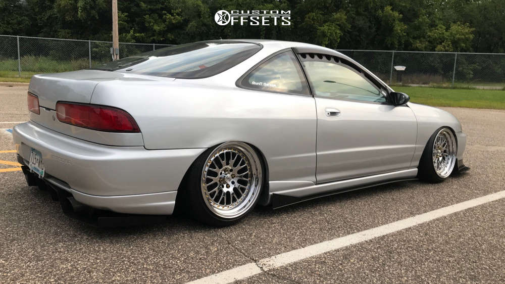 1999 Acura Integra with 17x9 20 ESM Esm-007 and 205/40R17 Falken Ziex ...