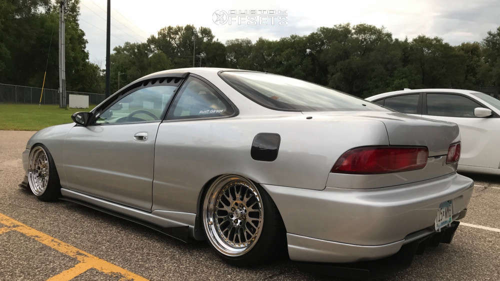 1999 Acura Integra with 17x9 20 ESM Esm-007 and 205/40R17 Falken Ziex ...