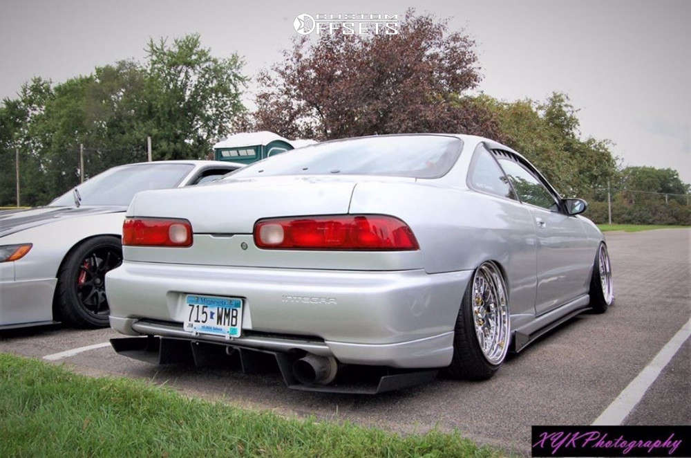1999 Acura Integra with 17x9 20 ESM Esm-007 and 205/40R17 Falken Ziex ...
