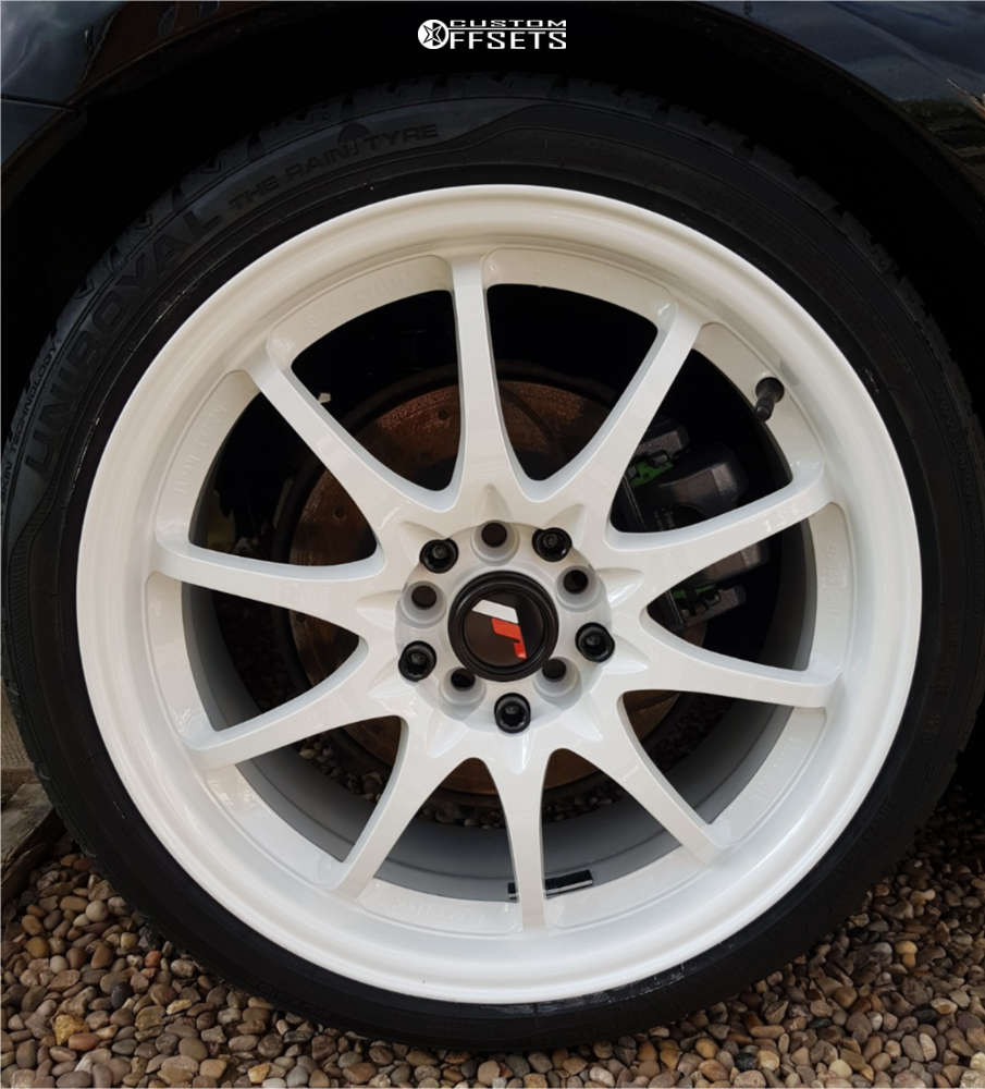 2008 Mazda MX-5 Miata with 17x7.5 35 Japan Racing Jr5 and 205/45R17 ...