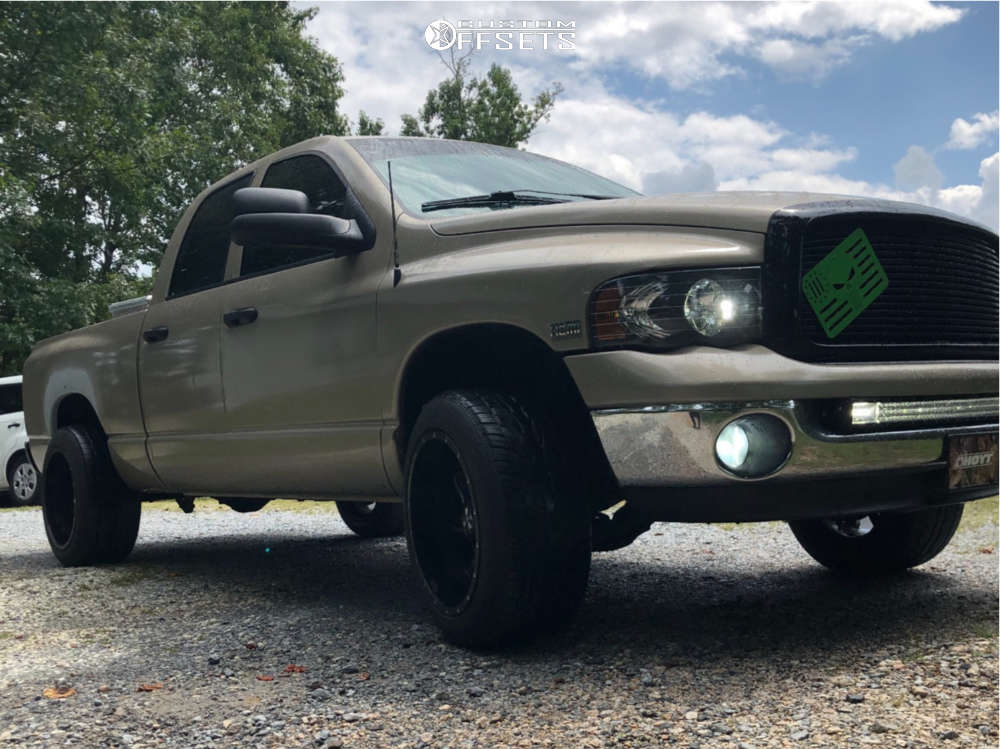 2003 Dodge Ram 1500 with 20x12 -44 Cali Offroad Twisted and 305/50R20 ...