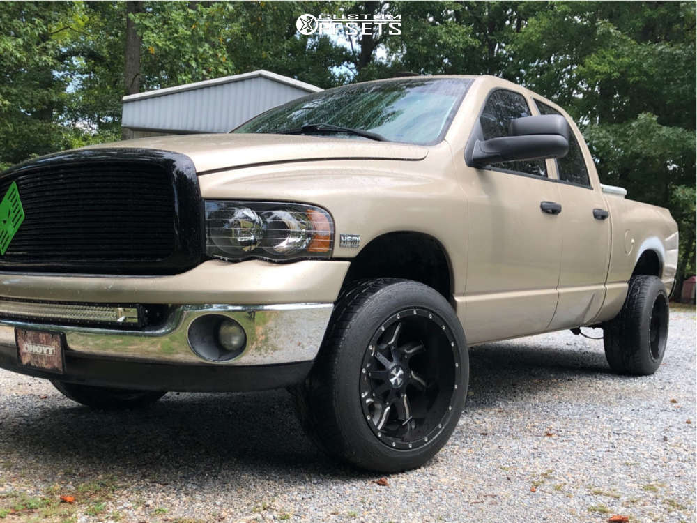 2003 Dodge Ram 1500 with 20x12 -44 Cali Offroad Twisted and 305/50R20 ...