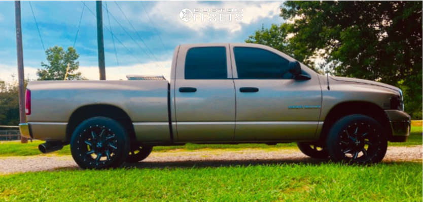 2003 Dodge Ram 1500 with 20x12 -44 Cali Offroad Twisted and 305/50R20 ...