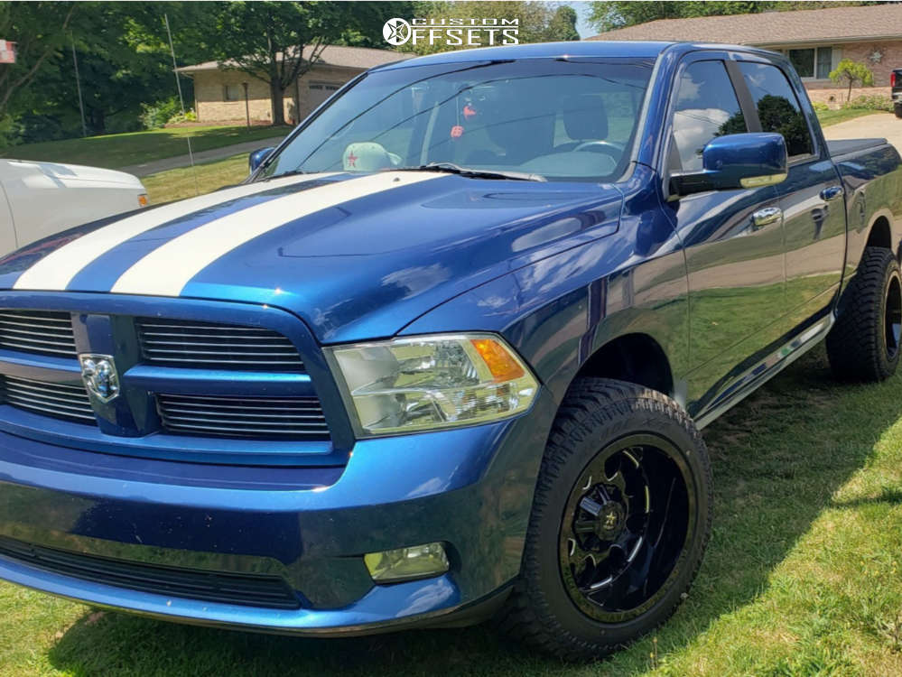 2011 Ram 1500 with 20x12 -44 RBP 73r and 33/12.5R20 Atturo Trail Blade ...
