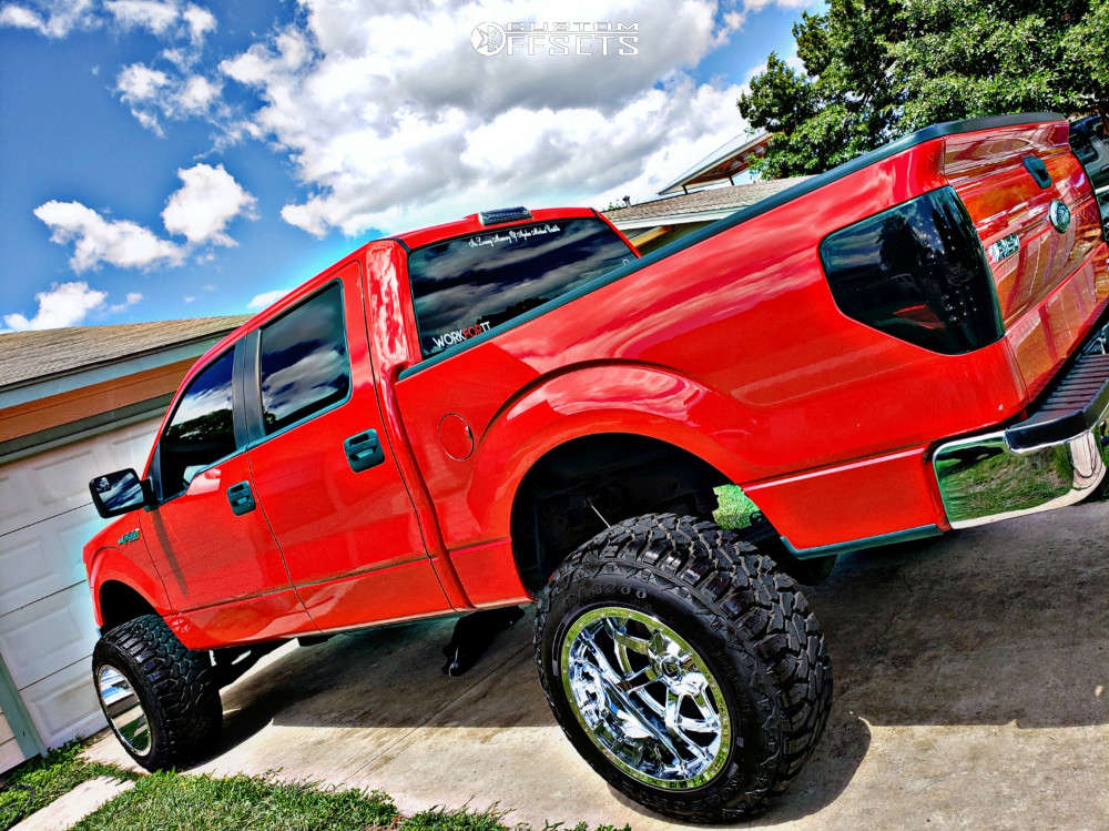 2011 Ford F-150 with 20x14 -76 Fuel Maverick D536 and 35/13.5R20 ...