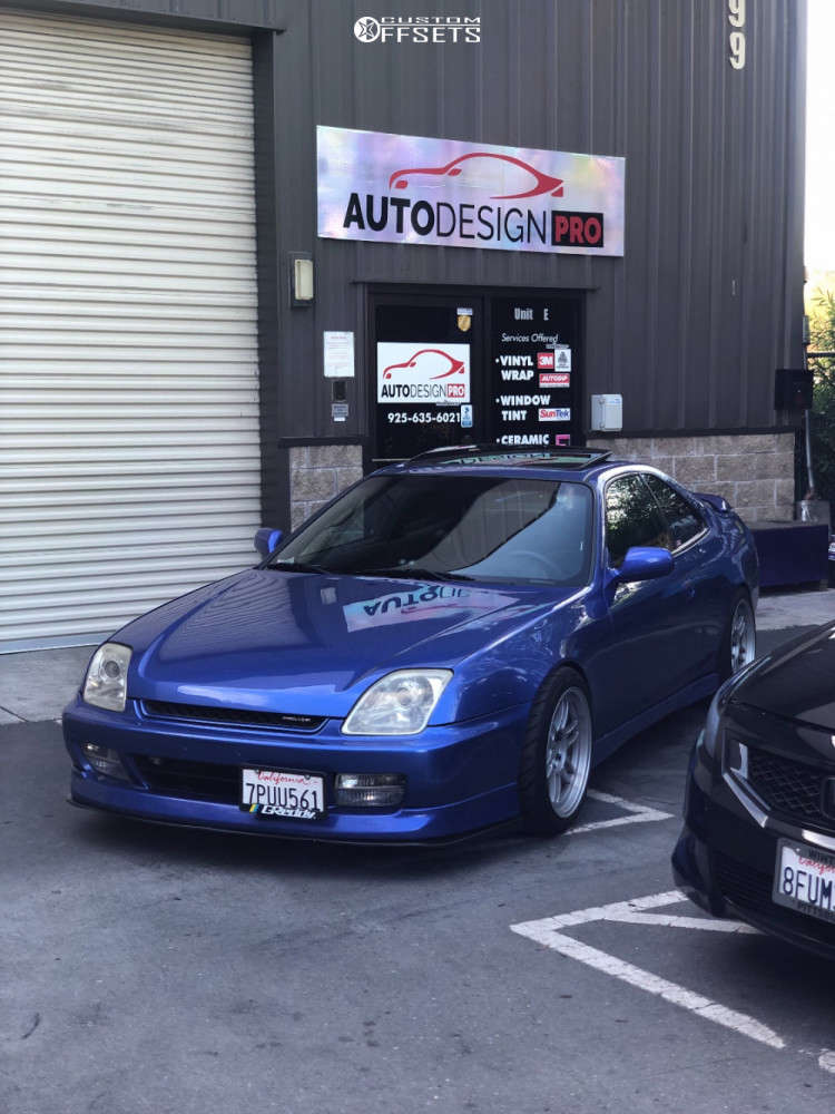 2001 Honda Prelude with 17x9 35 Enkei RPF1 and 235/45R17 Federal 595 Rs ...