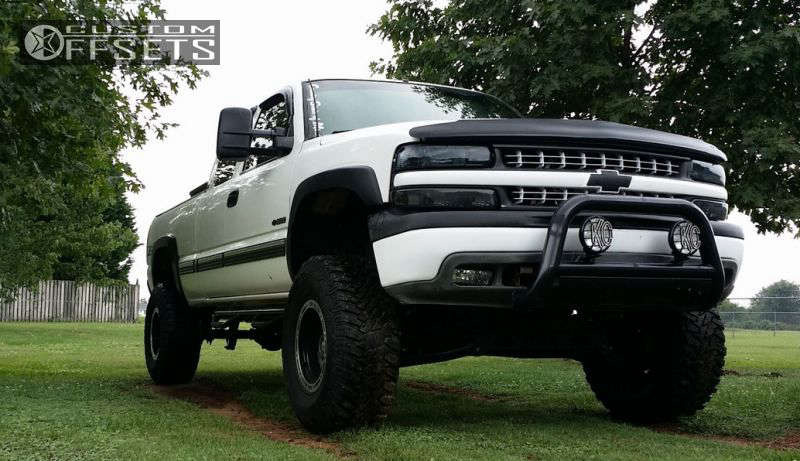 2001 Chevrolet Silverado 1500 with 16x10 -38 Alloy Ion Style 174 and 35 ...