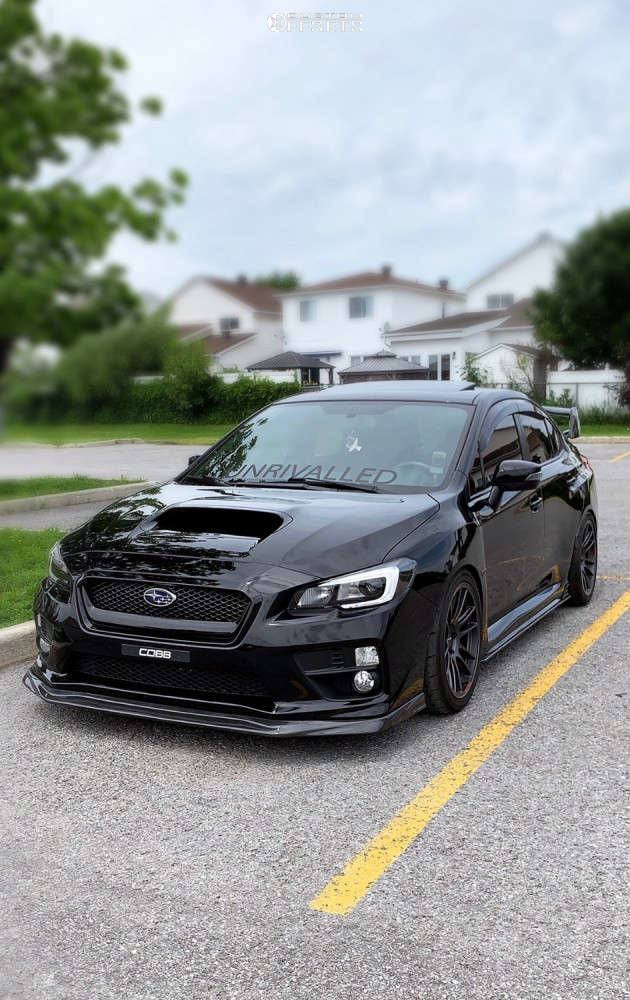 2017 Subaru WRX with 18x9.5 35 Enkei Gtc01rr and 275/35R18 Firestone ...