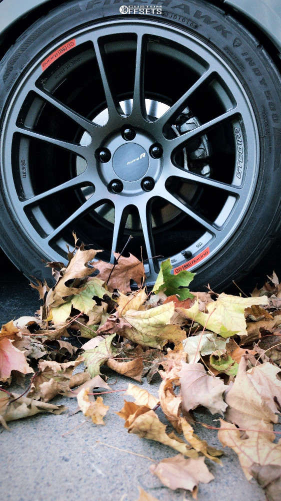 2017 Subaru WRX with 18x9.5 35 Enkei Gtc01rr and 275/35R18 Firestone ...