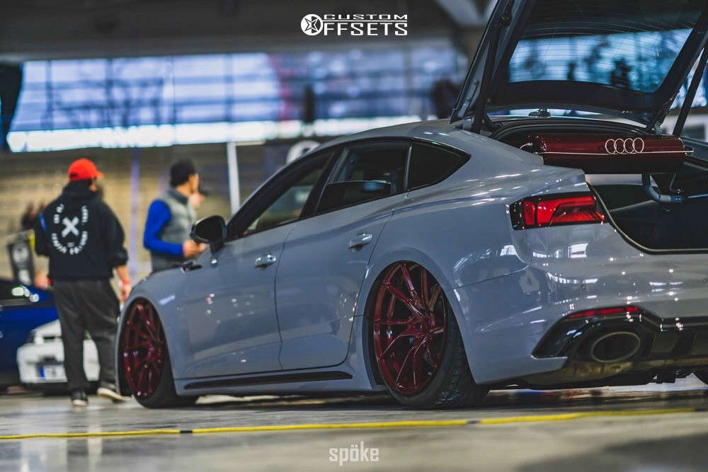 2019 Audi RS5 Sportback with 20x10.5 27 PUR FL26 and 255/35R20 Ohtsu ...