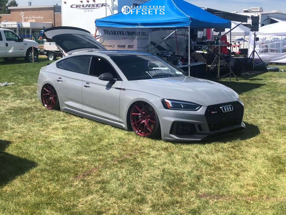 2019 Audi RS5 Sportback with 20x10.5 27 PUR FL26 and 255/35R20 Ohtsu ...