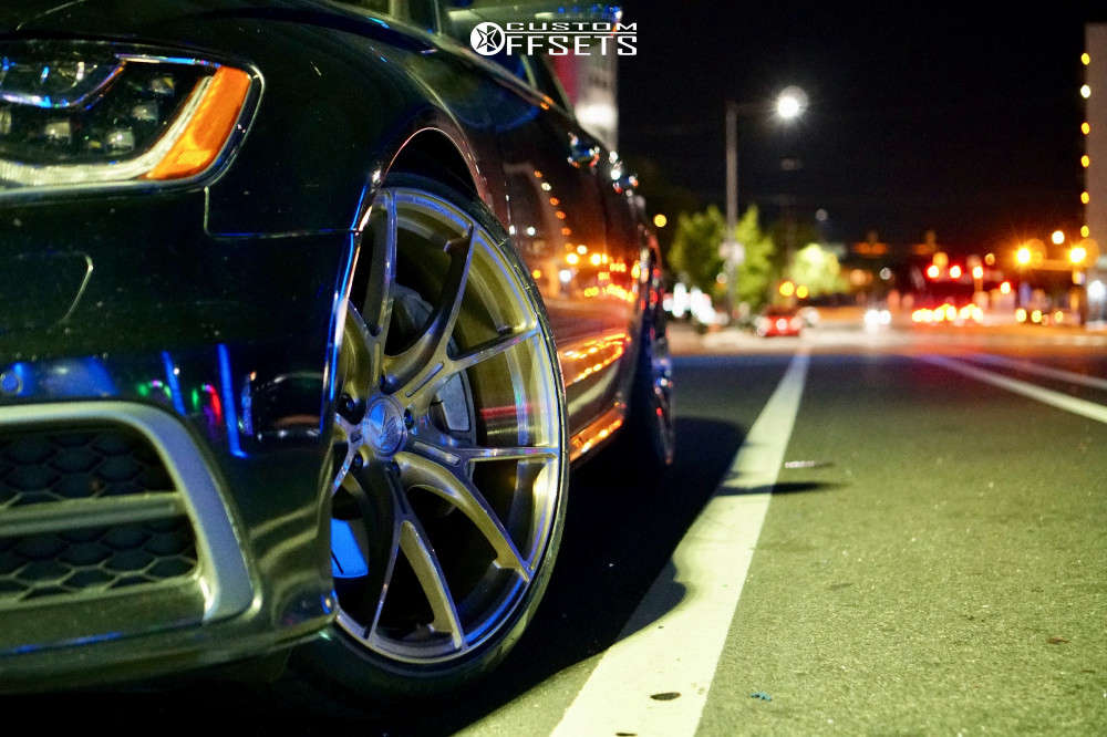 2014 Audi A6 Quattro with 20x10 40 VS Forged VS08 and 255/35R20 Pirelli ...