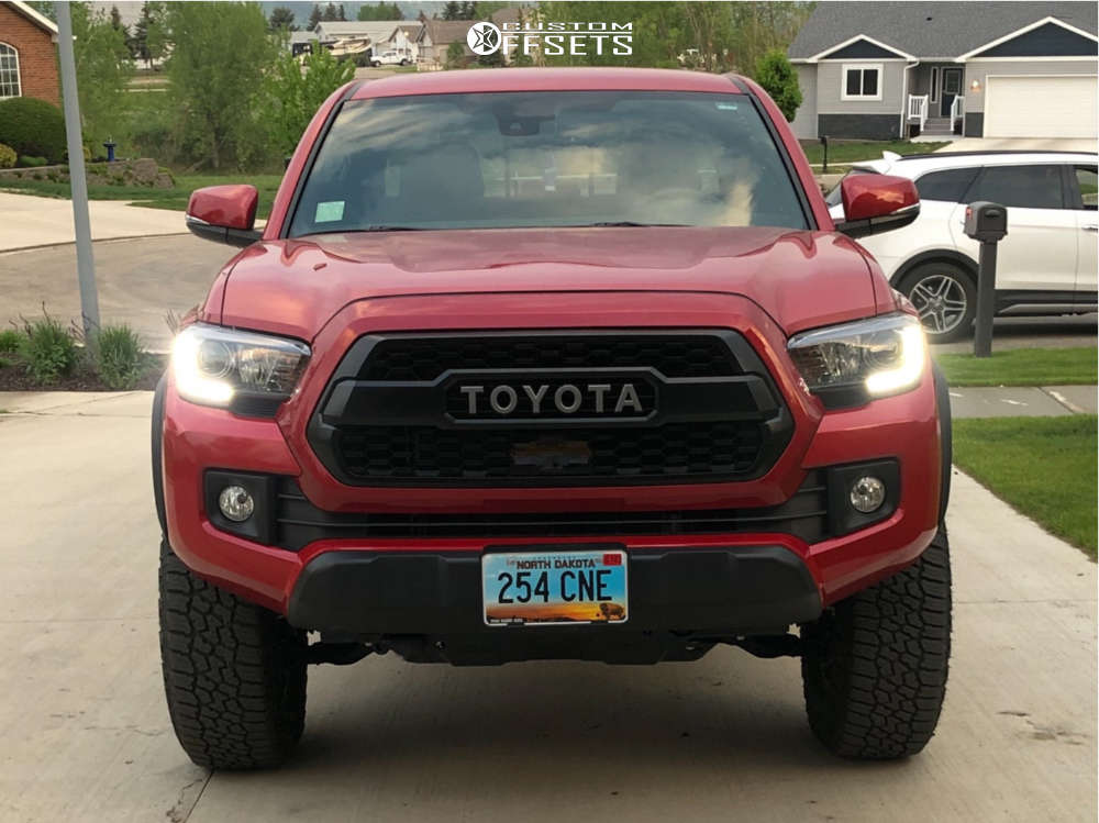 2019 Toyota Tacoma with 16x8 0 Method Nv and 265/75R16 Falken WildPeak ...