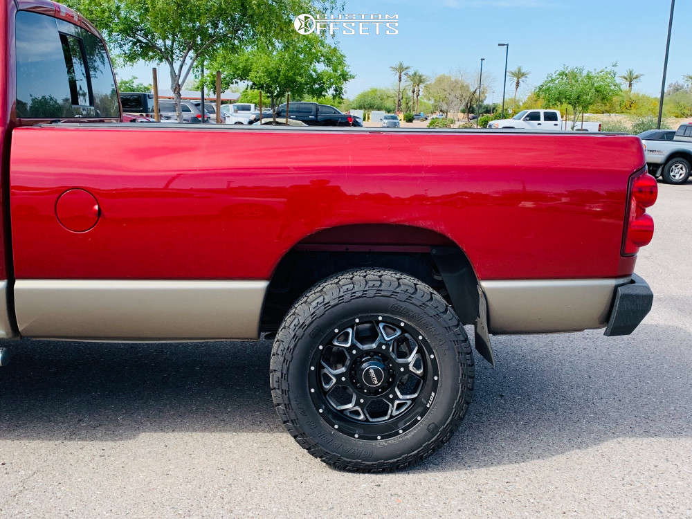 2009 Dodge Ram 3500 with 20x9 0 Sota Skul and 35/12.5R20 General ...