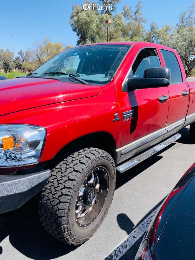 2009 Dodge Ram 3500 with 20x9 0 Sota Skul and 35/12.5R20 General ...