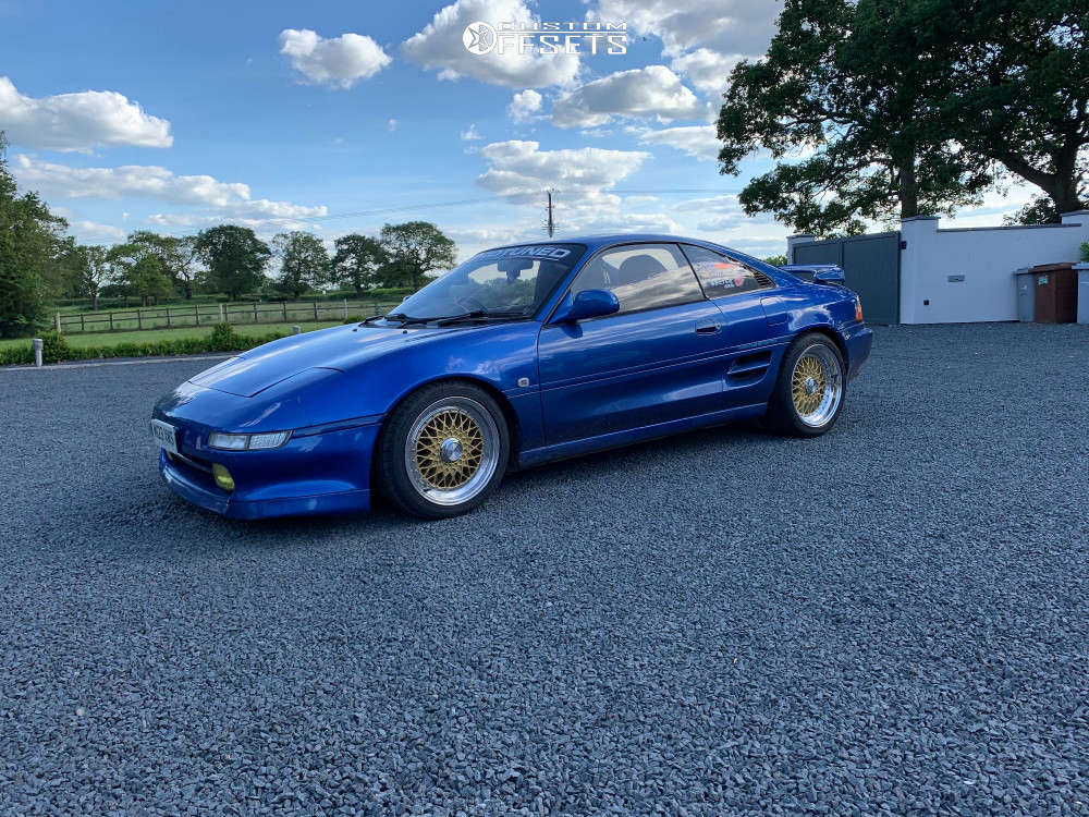 1995 Toyota MR2 with 16x7.5 35 Lenso Bsx and 215/40R16 Toyo Tires ...
