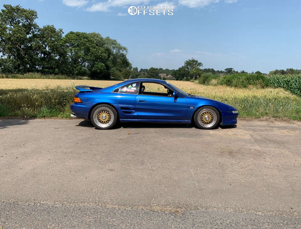 1995 Toyota MR2 with 16x7.5 35 Lenso Bsx and 215/40R16 Toyo Tires ...