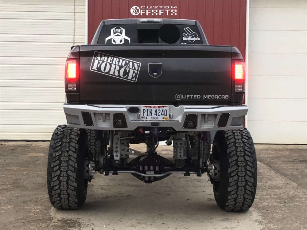 2014 Ram 2500 with 24x16 -101 American Force Honor Mp and 42/14.5R24 ...