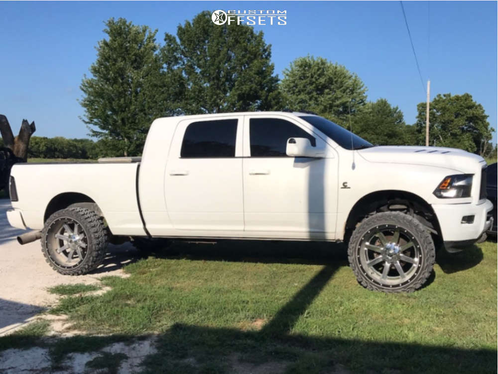 2012 Ram 2500 with 24x12 -44 Fuel Maverick D260 and 35/12.5R24 ...