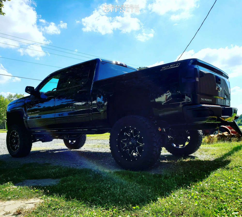 2018 Chevrolet Silverado 1500 with 20x9 1 Fuel Lethal and 35/12.5R20 ...