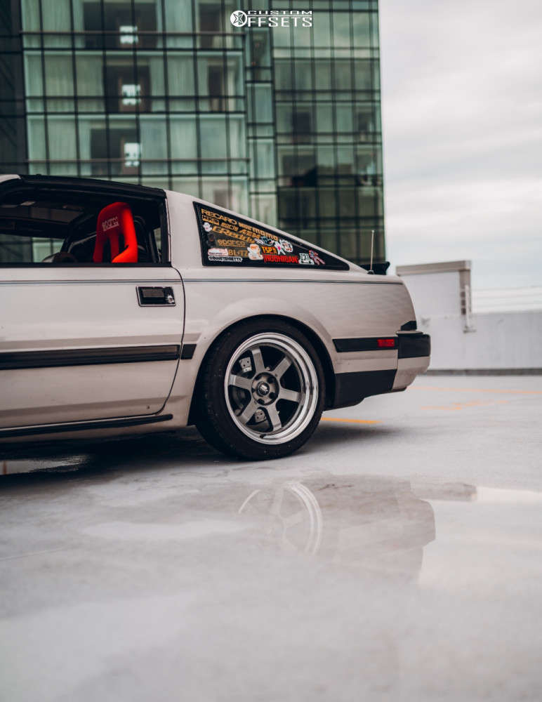 1984 Nissan 300ZX with 17x9 20 MST Time Attack and 215/45R17 Black Lion ...