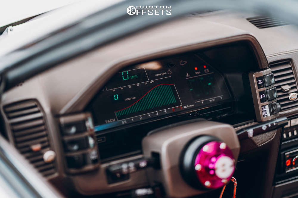 1984 Nissan 300ZX with 17x9 20 MST Time Attack and 215/45R17 Black Lion ...