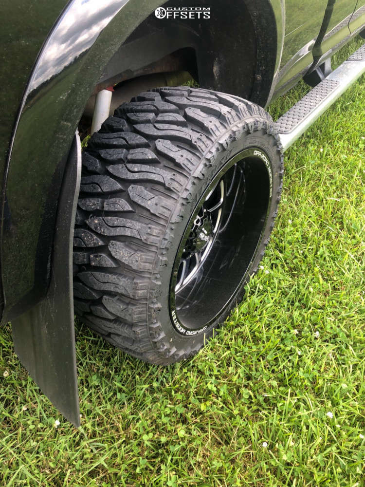 2013 Ram 2500 with 22x12 -44 Monster Offroad M17 and 355/40R22 Atturo ...