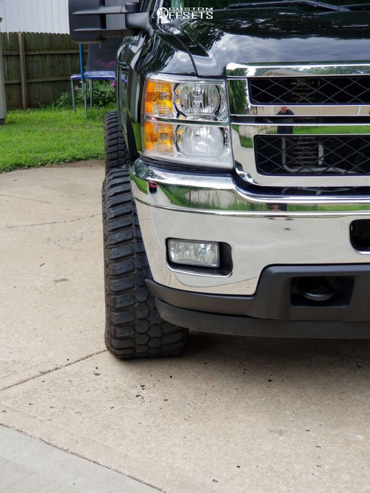 2011 Chevrolet Silverado 2500 HD with 20x12 -51 Weld XT Forged Konflict ...