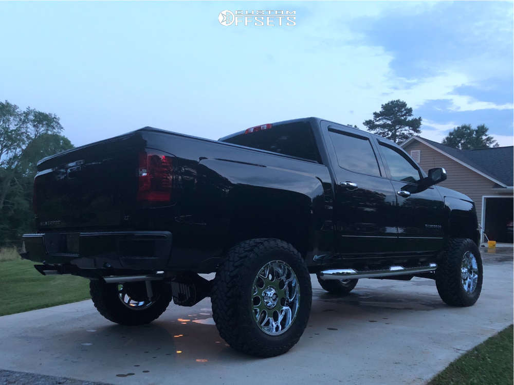 2016 Chevrolet Silverado 1500 with 20x9 0 LRG 104 and 35/12.5R20 Atturo ...