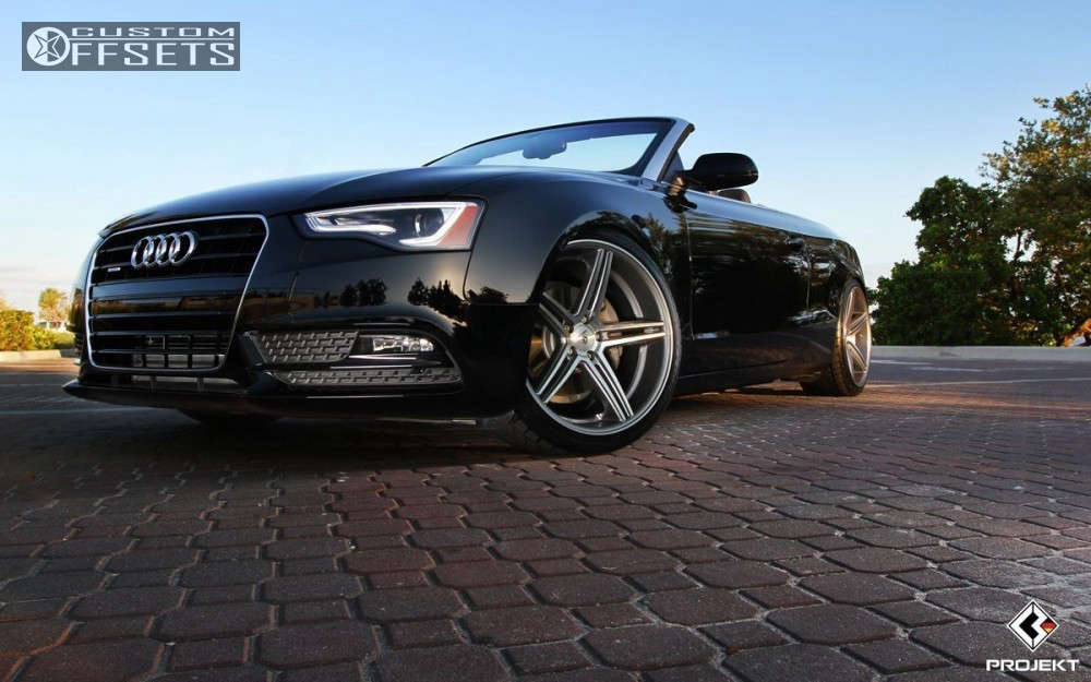 2013 Audi RS5 with 20x10.5 30 K3 Projekt F2 and 275/30R20 Nitto N/A and ...