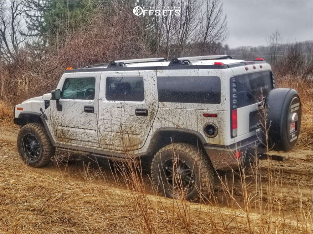 2006 HUMMER H2 with 20x12 -44 Fuel Hostage and 35/12.5R20 RBP Repulsor ...