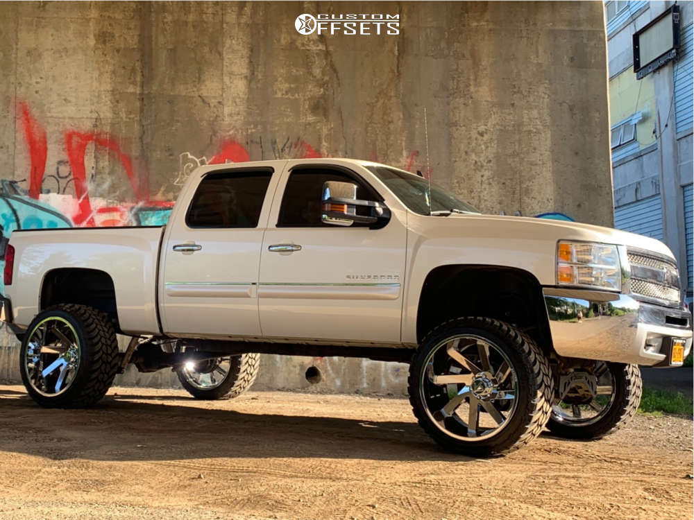 2013 Chevrolet Silverado 1500 with 24x14 -81 ARKON OFF-ROAD Lincoln and ...