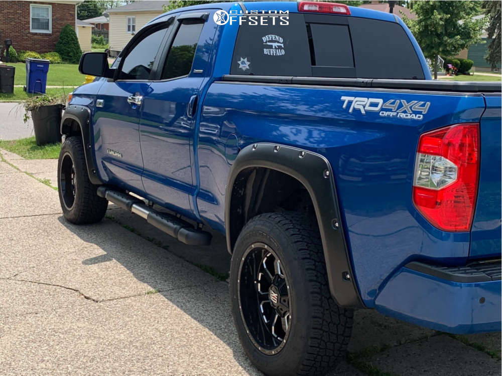 2017 Toyota Tundra with 20x10 -24 XD Xd825 and 275/60R20 Nitto Terra Grappler G2 and Leveling ...