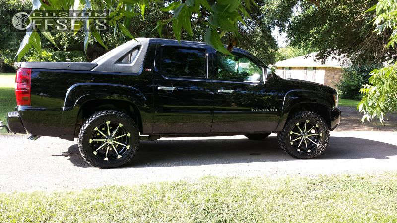2009 Chevrolet Avalanche with 20x9 -12 XD Badlands and 33/12.5R20 Nitto ...