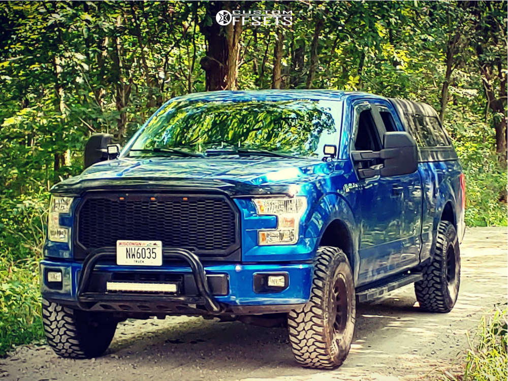 2016 Ford F-150 with 17x8.5 0 Pro Comp Series 34 and 295/70R17 Lexani ...