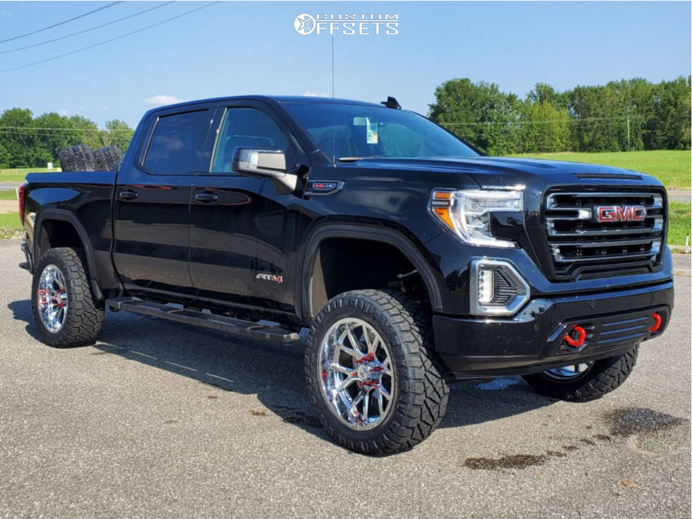 2019 GMC Sierra 1500 with 22x10 -25 Hostile Rage and 35/12.5R22 Nitto ...