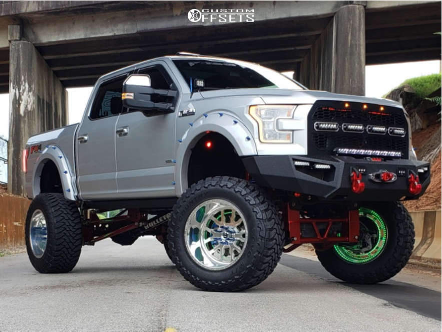 2015 Ford F-150 with 22x14 -76 Fuel Forged Ff45 and 40/15.5R22 Toyo ...