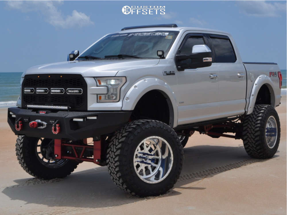 2015 Ford F-150 with 22x14 -76 Fuel Forged Ff45 and 40/15.5R22 Toyo ...