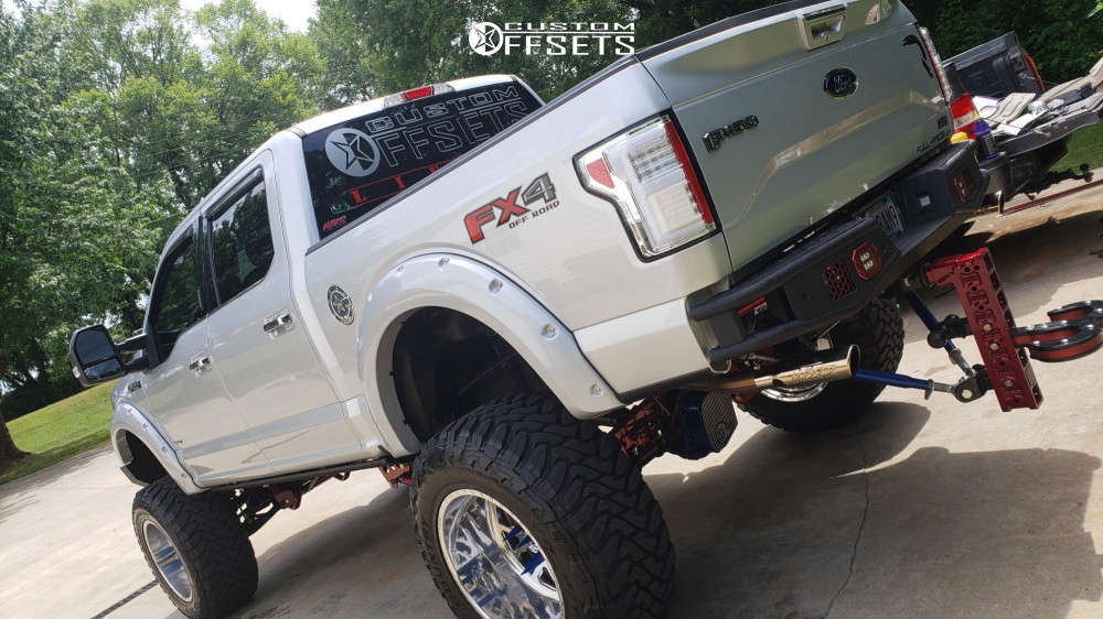2015 Ford F-150 with 22x14 -76 Fuel Forged Ff45 and 40/15.5R22 Toyo ...