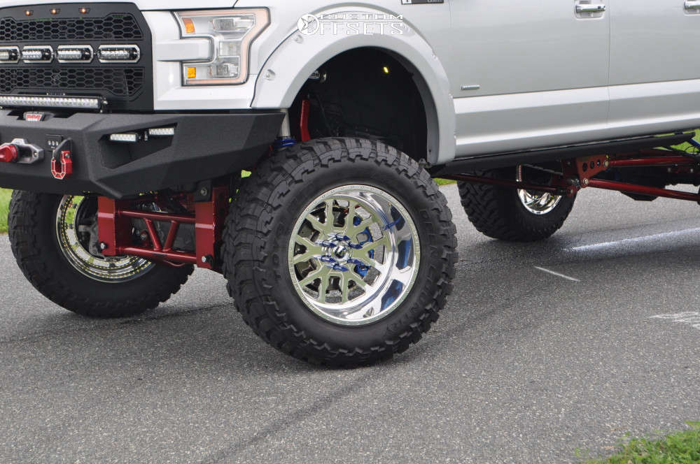 2015 Ford F-150 with 22x14 -76 Fuel Forged Ff45 and 40/15.5R22 Toyo ...