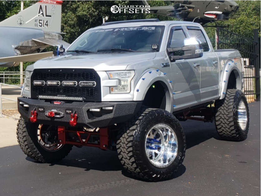 2015 Ford F-150 with 22x14 -76 Fuel Forged Ff45 and 40/15.5R22 Toyo ...