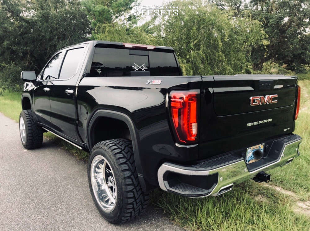 2019 GMC Sierra 1500 with 22x12 -51 Fuel Forged FF26 and 35/12.5R22 ...