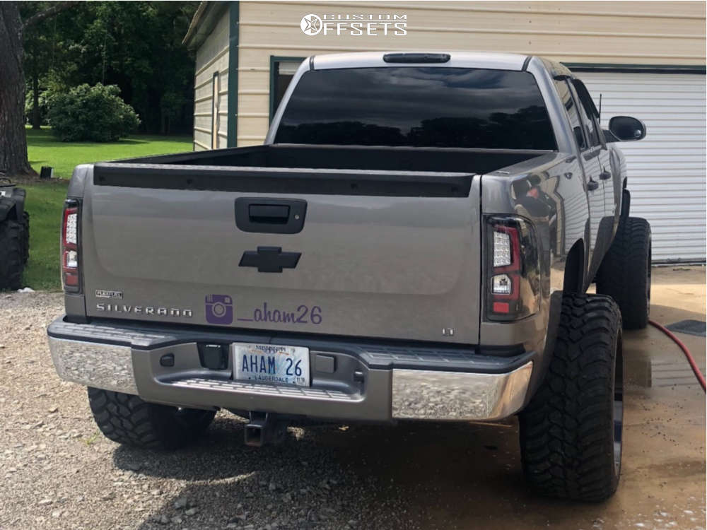 2008 Chevrolet Silverado 1500 with 24x14 -72 RBP Atomic and 35/13.5R24 ...