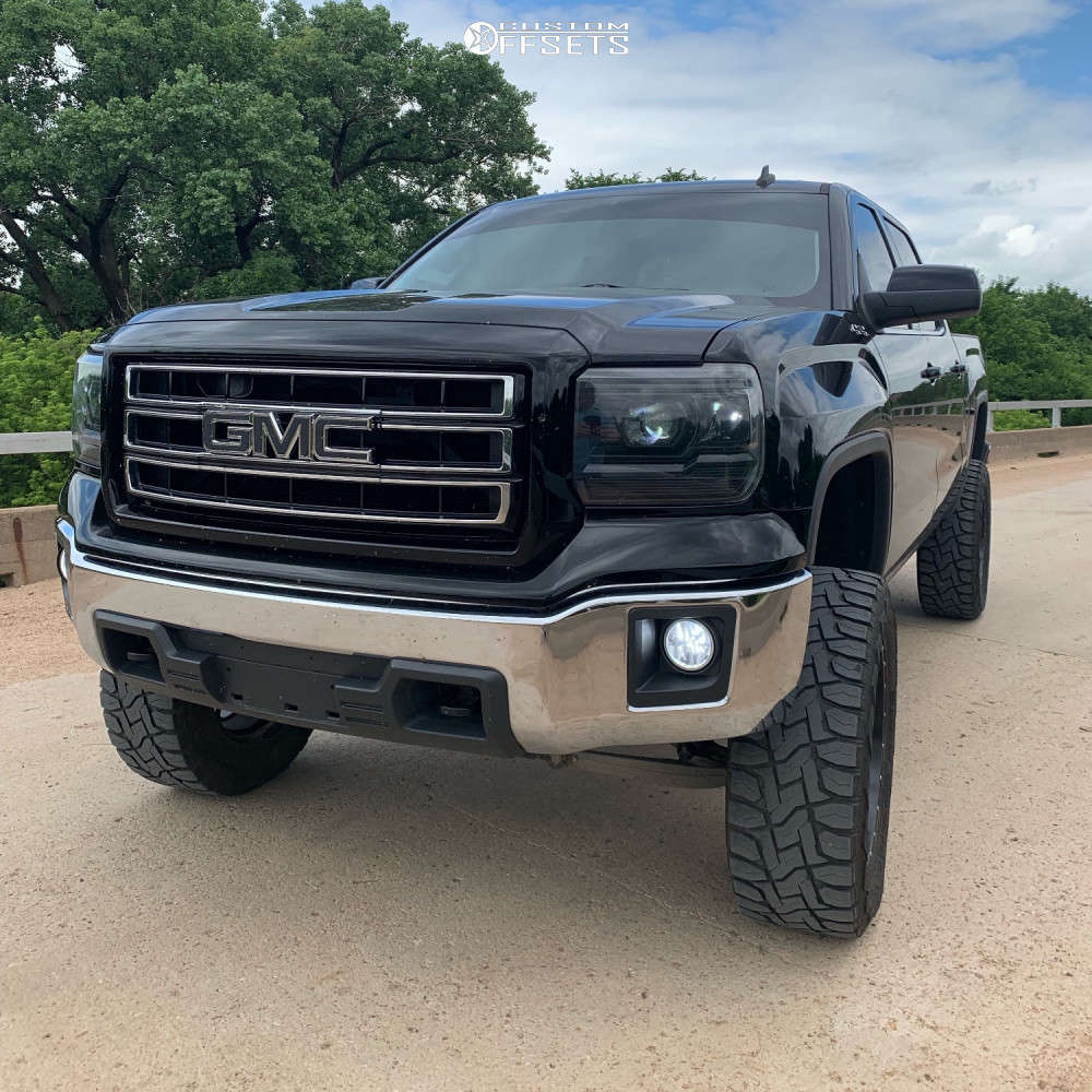 2014 GMC Sierra 1500 with 20x9 0 LRG 104 and 35/12.5R20 Toyo Tires Open ...