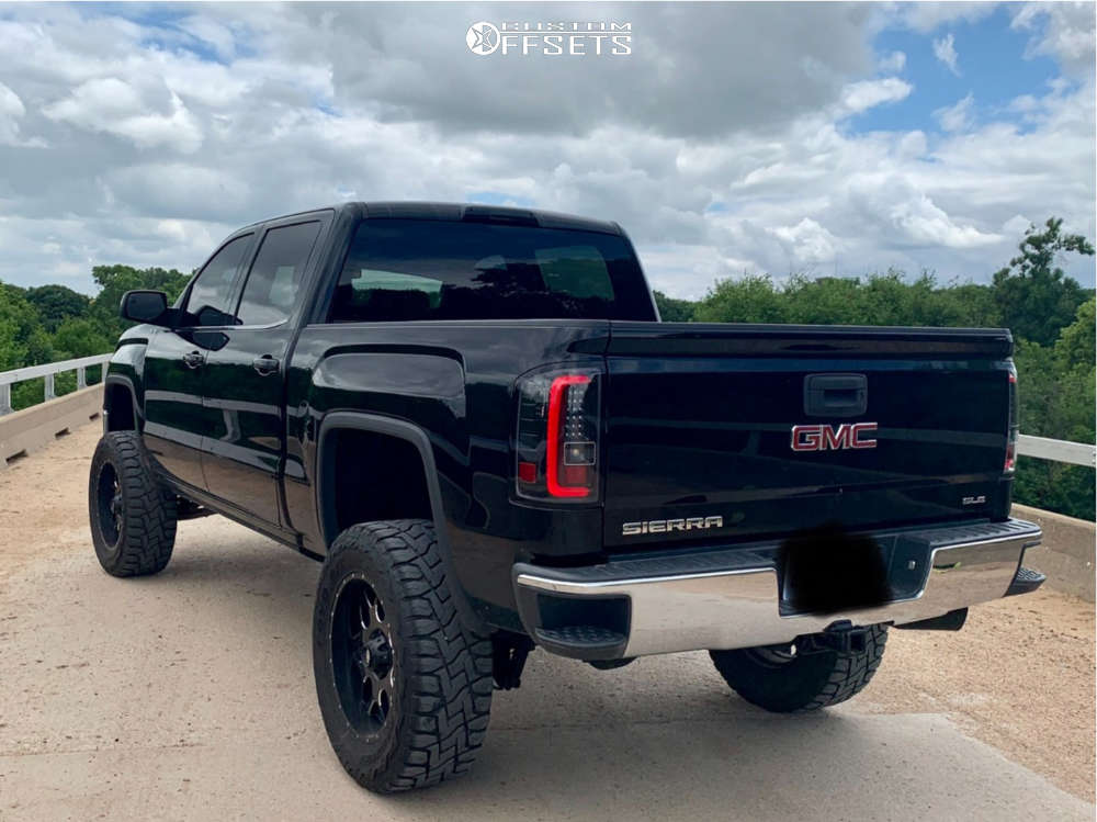 2014 GMC Sierra 1500 with 20x9 0 LRG 104 and 35/12.5R20 Toyo Tires Open ...